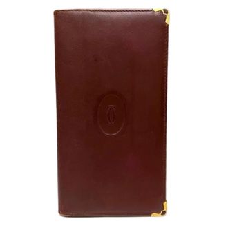 Cartier Pre-owned Must Line Leder Langb&ouml;rse - - Pre-owned - Damen - Braun - ONE SIZE