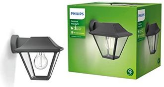 Philips myGarden Alpenglow Wandaußenleuchte, 60W, Anthrazit