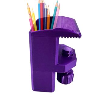 Generico Painting Pen Holder - 5,3 x 5,6 x 8,9 cm (2,13 x 2,24 x 3,58 Zoll) Painting Tool Organizer, Lightweight Craft Storage Rack, Clamp-On Craft Organizer f