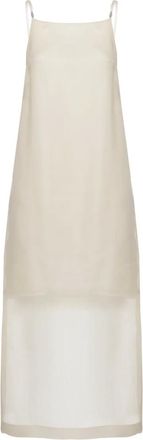 PESERICO Femme, Robes, Blanc, Taille: 38 FR Aurea Dress