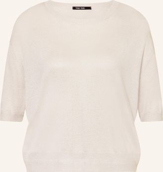 Marc Aurel Marc Aurel Strickshirt Mit Glitzergarn beige