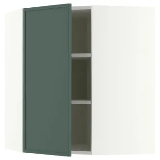 IKEA METOD Wandeckschrank mit Regalb&ouml;den