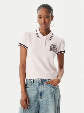 Juicy Couture Poloshirt Juicy Puff JCGCT126015 Rosa Slim Fit