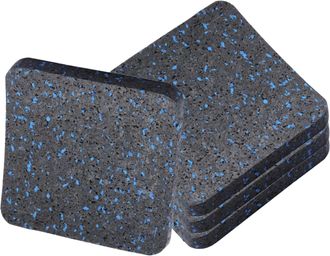 Generic Laufband-Matten-Pads - 4 St&uuml;ck, Anti-Vibrationspolster f&uuml;r Laufband, Polsterung, Anti-Vibration, Fitness-Zubeh&ouml;r f&uuml;r drinnen und drau&szlig;en, Yoga, M&auml;nner