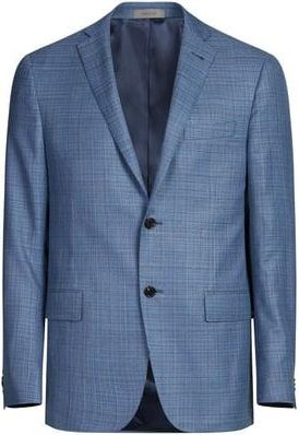Corneliani Blazer tweed en laine vierge