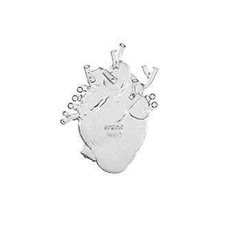 Seletti Love in Bloom Glass Heart Pot