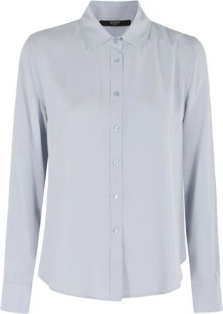 Seventy Femme, Blouses et Chemises, Bleu, Taille: 48 FR Chemise boutonn&eacute;e classique
