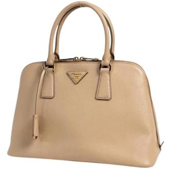 Prada Pre-owned Leder prada-taschen - - Pre-owned - Damen - Beige - ONE SIZE