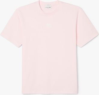 Lacoste T-Shirt f&uuml;r Herren/Damen Unisex Baumwolle (Pink)