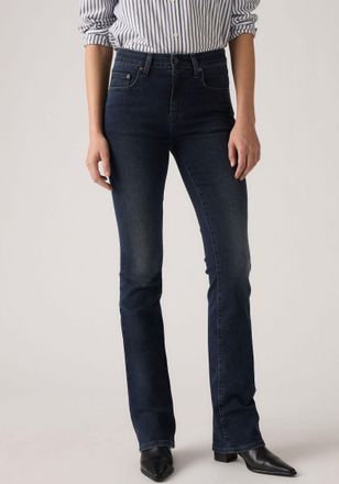 Levi's Bootcut-Jeans LEVIS 725 HIGH RISE BOOTCUT, Damen, Gr. 28, L&auml;nge 34, beige (stuck in the sand), Denim/Jeans, Obermaterial: 85% Baumwolle, 7% Lyocell, 6