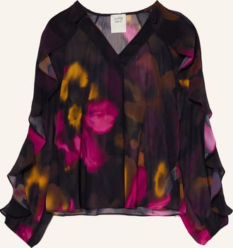 Joseph Ribkoff Blusenshirt Mit Volants schwarz