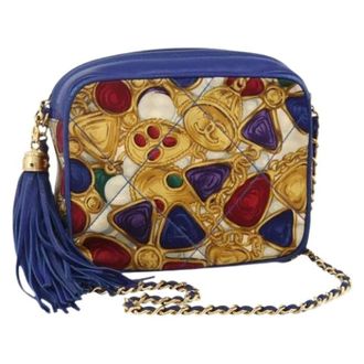 Chanel Pre-owned Vintage Schultertasche aus Satin - - Pre-owned - Damen - Mehrfarbig - ONE SIZE