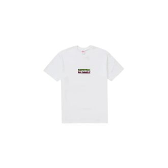 SUPREME Los Angeles Fire Relief Box Logo T-Shirt - - Tops - Herren - Wei&szlig; - M