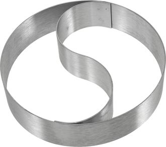 Pretyzoom Reisb&auml;llchenform Aus Edelstahl 13cm Tai Ji Form Backzubeh&ouml;r F&uuml;r K&uuml;che Und Ofenfest