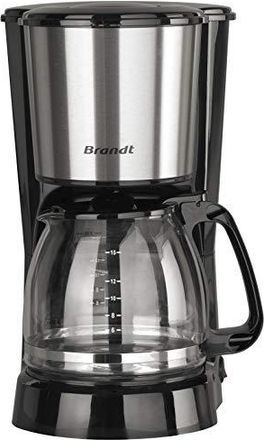 Brandt CAF815X Filterkaffeemaschine schwarz/Edelstahl 800 W
