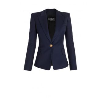 Balmain Veste Blazer - - Jackets - Damen - Blau - L