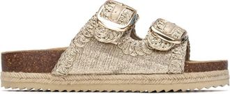 Xti Sandalen Damen Gold - Bequeme und vielseitige Schuhe - Casual Mode - Modell 14507202 (Gr&ouml;&szlig;e 36)