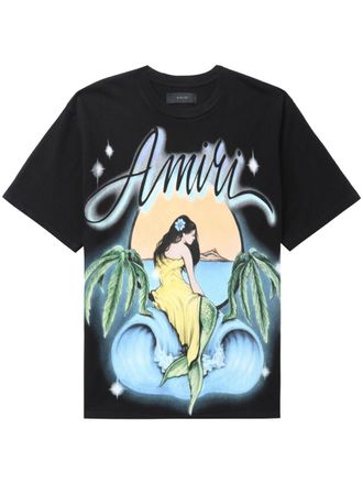 Amiri t-shirt &agrave; manches courtes - Noir
