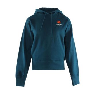 Kenzo Boke Crest Classic Hoodie - - Sweatshirts & Hoodies - Damen - Blau - M