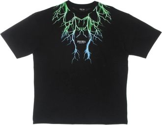 Phobia Archive Lightning Tee - - Tops - Herren - Schwarzk - XL