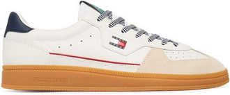 Tommy Jeans Sneakers The Greenwich Edge Leather EM0EM01731 Wei&szlig;