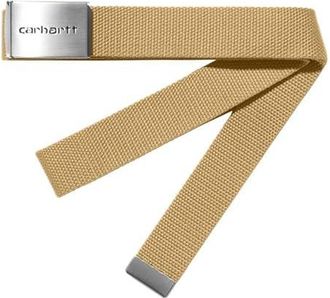 Carhartt Work in Progress CEINTURE CLIP CHROME BOURBON