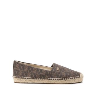 Michael Kors Braune Slip-On Schuhe mit K&ouml;rniger Textur - - Shoes - Damen - Braun - 36 EU