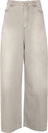 Alysi Femme, Jeans, Gris, Taille: W27 Pantalone Grey Shades Super Flare