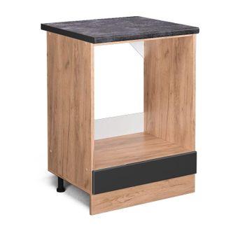Vicco Meuble pour four R-Line, Anthracite Haute brillance, 60 cm, pt Anthracite Vicco