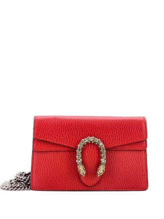 Gucci mini pochette Dionysus Bag en cuir - Rouge