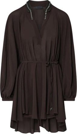 Liu Jo Femme, Robes, Brun, Taille: 40 FR Cf6263 T576A X0807