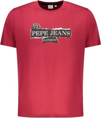 Pepe Jeans London T-Shirt - - Tops - Herren - Rot - S