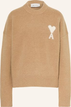 Ami Pullover Mit Alpaka beige