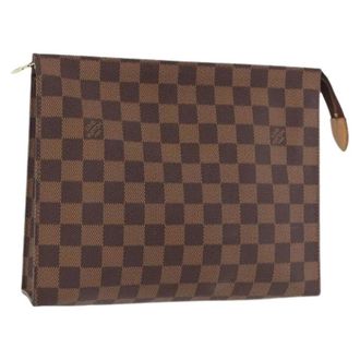 Louis Vuitton Sac pochette vintage doccasion - Femme - Pre-owned - Brun - Taille: ONE Size