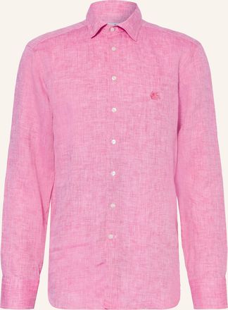 Etro Etro Leinenhemd Regular Fit pink