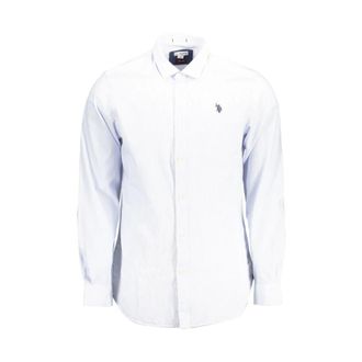 U.S.Polo Association U.s. Polo Assn., Homme, Chemises, Bleu, Taille: 2XL Chemise Slim Fit Bleu Clair