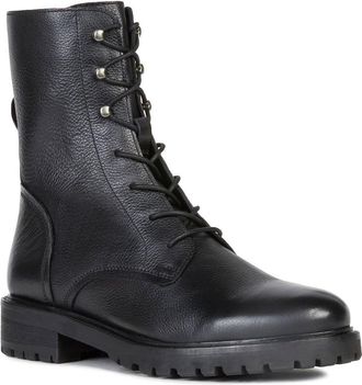 Geox Damen D Hoara H Stiefeletten, Schwarz, 37.5 EU