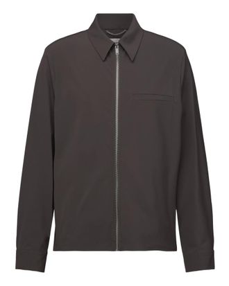 Drykorn Elastischer Blouson Jottar mit Zip und Umlegekragen in
