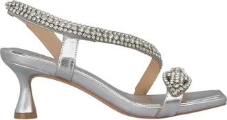 Alma En Pena Alma EN Pena, Femme, Chaussures, Gris, Taille: 41 EU Sandales &agrave; talons de serpent