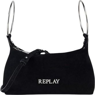 Replay Fw3004, Sac à Main Femmes, 0098 Black, Mittelgroße