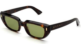 Marni Femme, Accessoires, Brun, Taille: 53 MM Etezea 3627 Lunettes de soleil