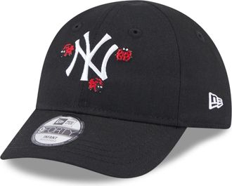 New Era New York Yankees MLB Babycap schwarz Teamlogo Marienkäfer Kappe 9Forty Mädchen Junge - Infant