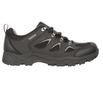 Mountain Warehouse Herren Wanderschuhe Adventure, Wasserfest (Schwarz)