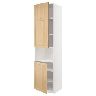 IKEA METOD Hochschr. f Mikrow.+2Türen/Bö