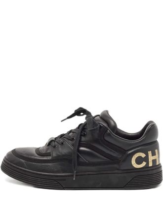 Chanel baskets 2023 en cuir - Noir