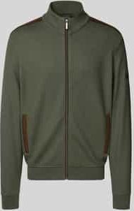 Bugatti Sweatjacke mit Stehkragen Modell Selanik