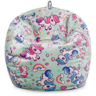 Happers Pouf Enfant Licorne Licorne