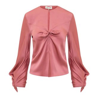Del Core Femme, Blouses et Chemises, Rose, Taille: 38 FR Blouses