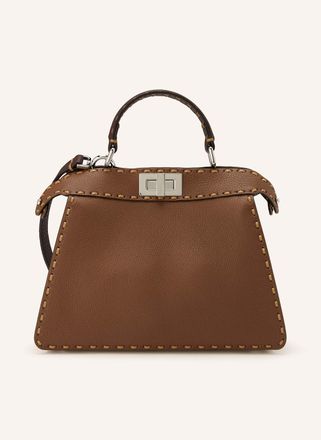 Fendi Handtasche Peekaboo Iseeu braun