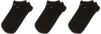 Nike Nike Herren Socken Sport No Show, 3er Pack, Schwarz, 34-38 / S